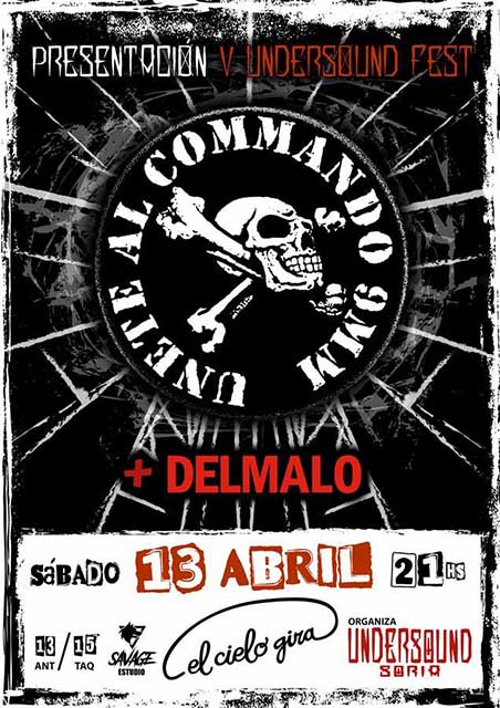 Concierto Commando 9MM. - Conoce Soria